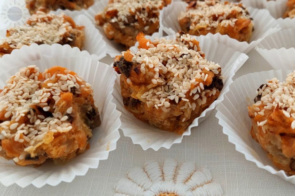 Sweet Potato & Cottage Cheese Mini Kugels Recipe - Kosher Create