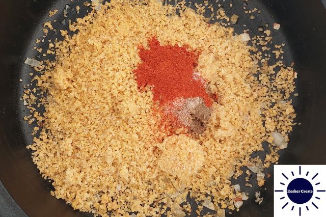 Mediterranean Savory Bulgur Recipe - Kosher Create